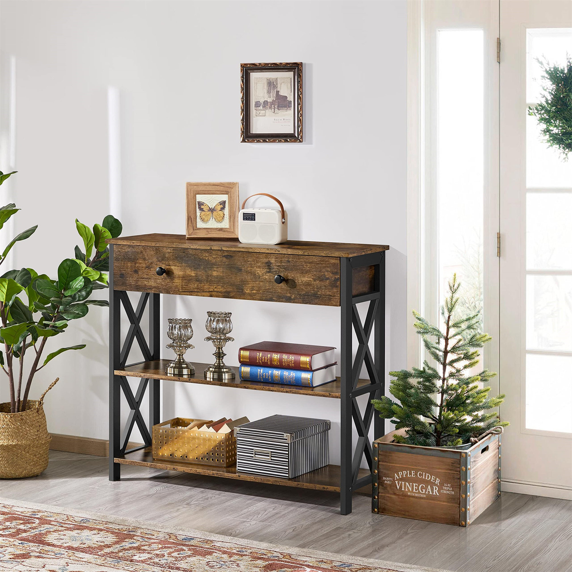 Borough Wharf Deshi 80" Console Table | Wayfair.ie