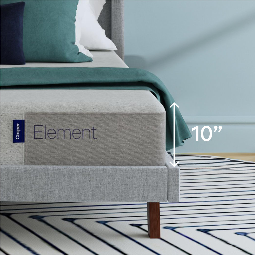 Casper Sleep Element 10" Medium Firm Memory Foam Mattress & Reviews ...