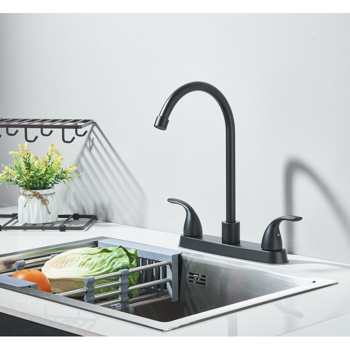 AlenArtWater Waterfall Kitchen Faucet with Pull Down Sprayer, Kitchen ...