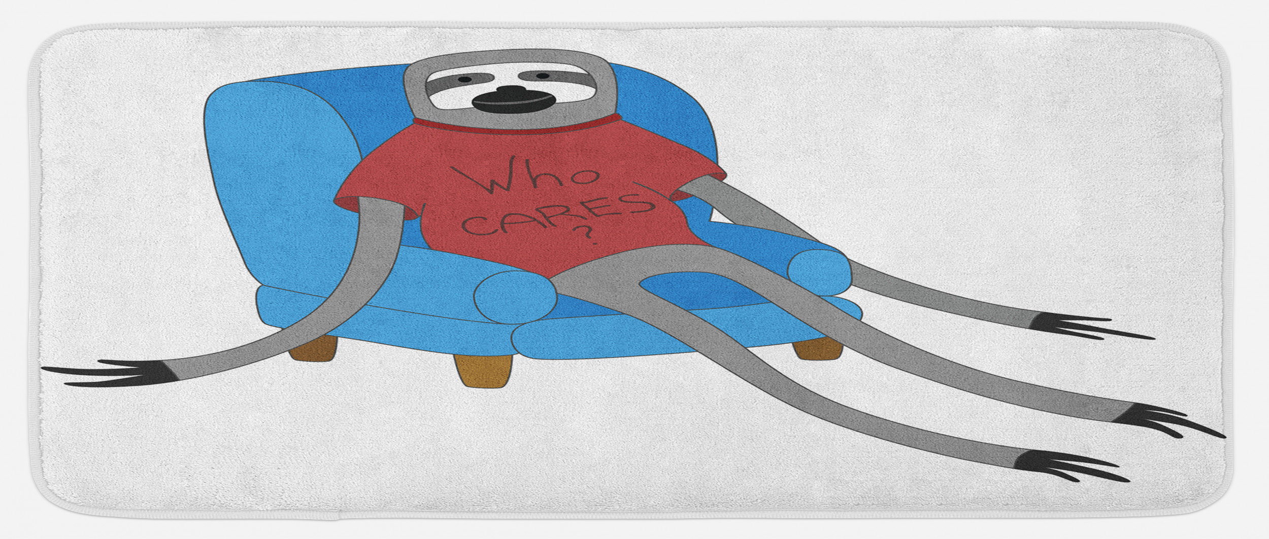 East Urban Home Urban Sloth T-Shirt With Inscription Who Cares ...