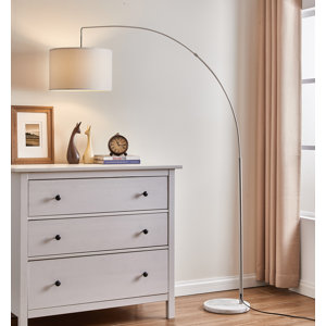 Latitude Run® Modern Arc Floor Lamp For Living Room Arching Hanging ...