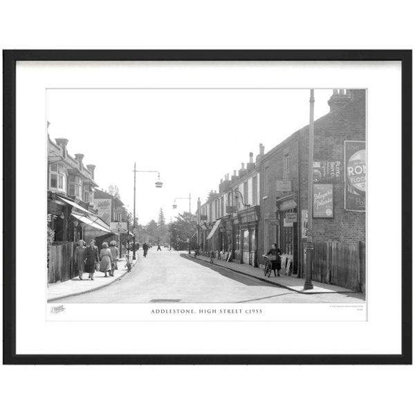 The Francis Frith Collection Addlestone, High Street C1955 by Francis ...
