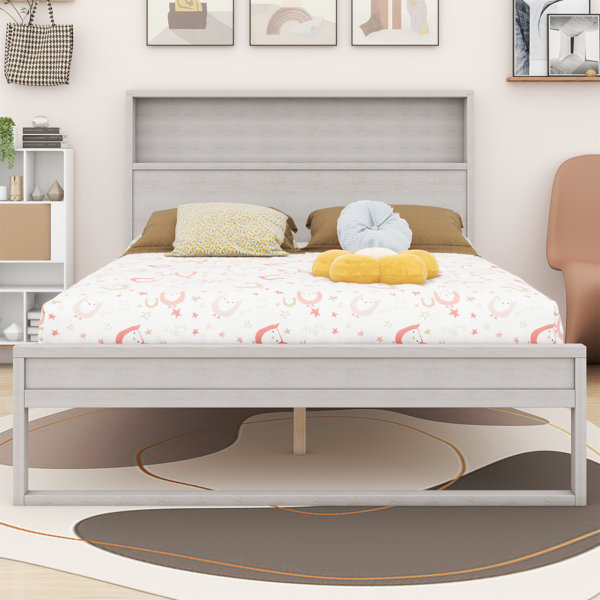 Red Barrel Studio® Jazira Bookcase Storage Bed | Wayfair