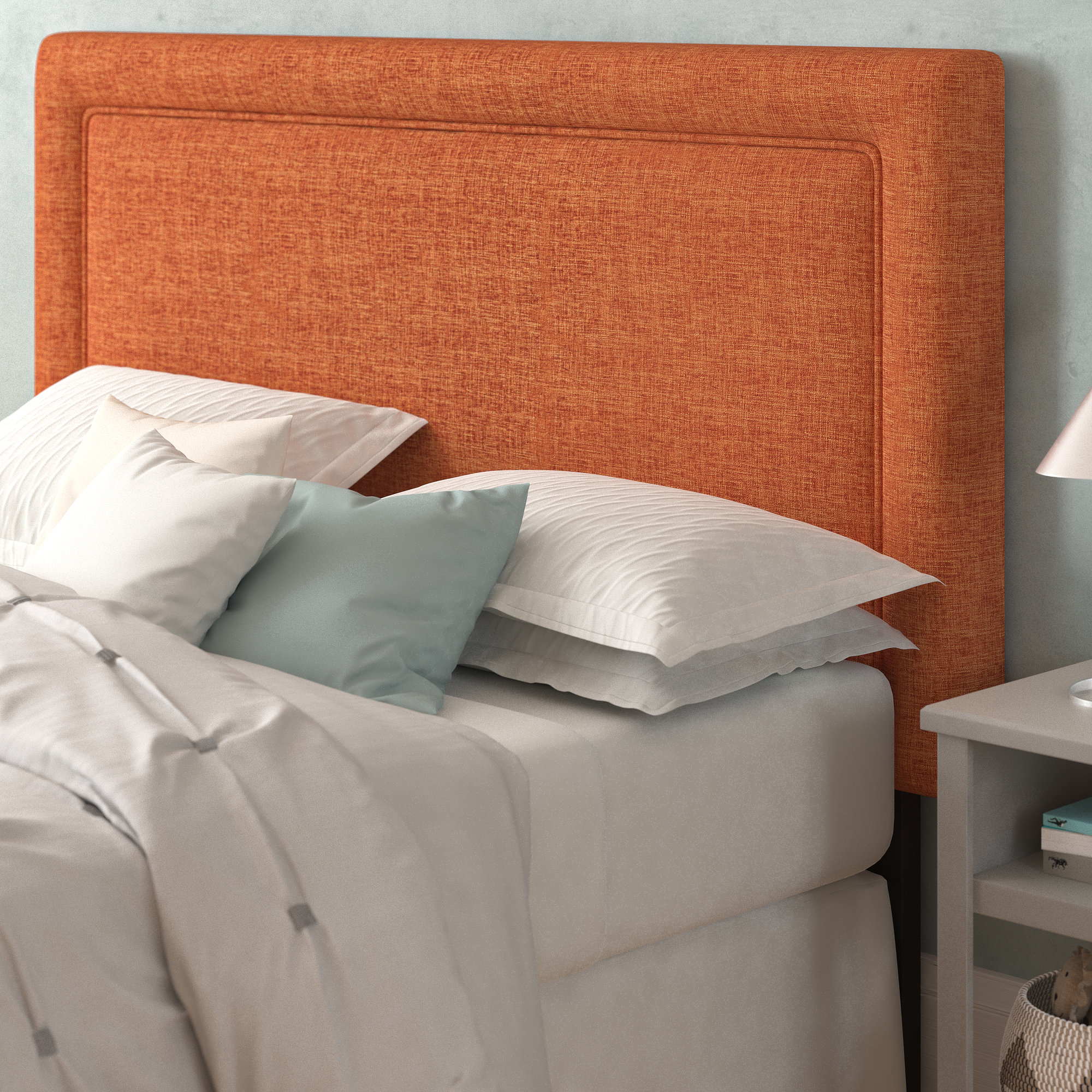 Mercury Row® Rowberrow Upholstered Panel Headboard & Reviews | Wayfair