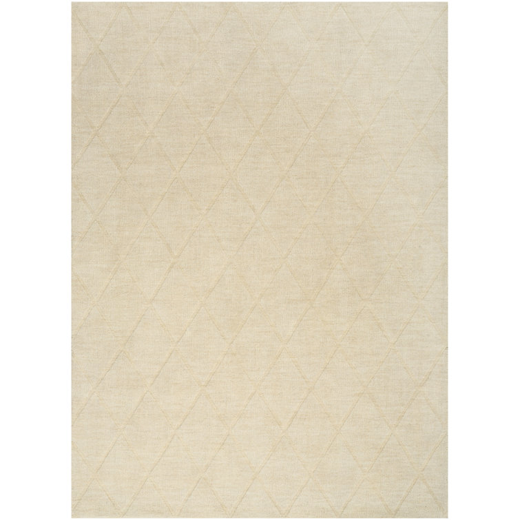 Nourison Wool Haven Ivory Modern Wool Indoor Rug | Wayfair