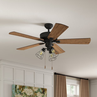 Country / Farmhouse Ceiling Fans You'll Love | Wayfair