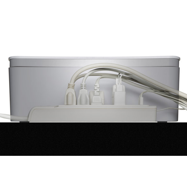 UT Wire In-Box Cable Management Organizing Box for Under Desk & Reviews ...