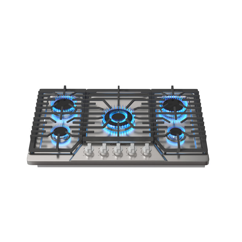 CASAINC Ge 30'' Silver Natural Gas Cooktop with 5 Burners & Reviews ...