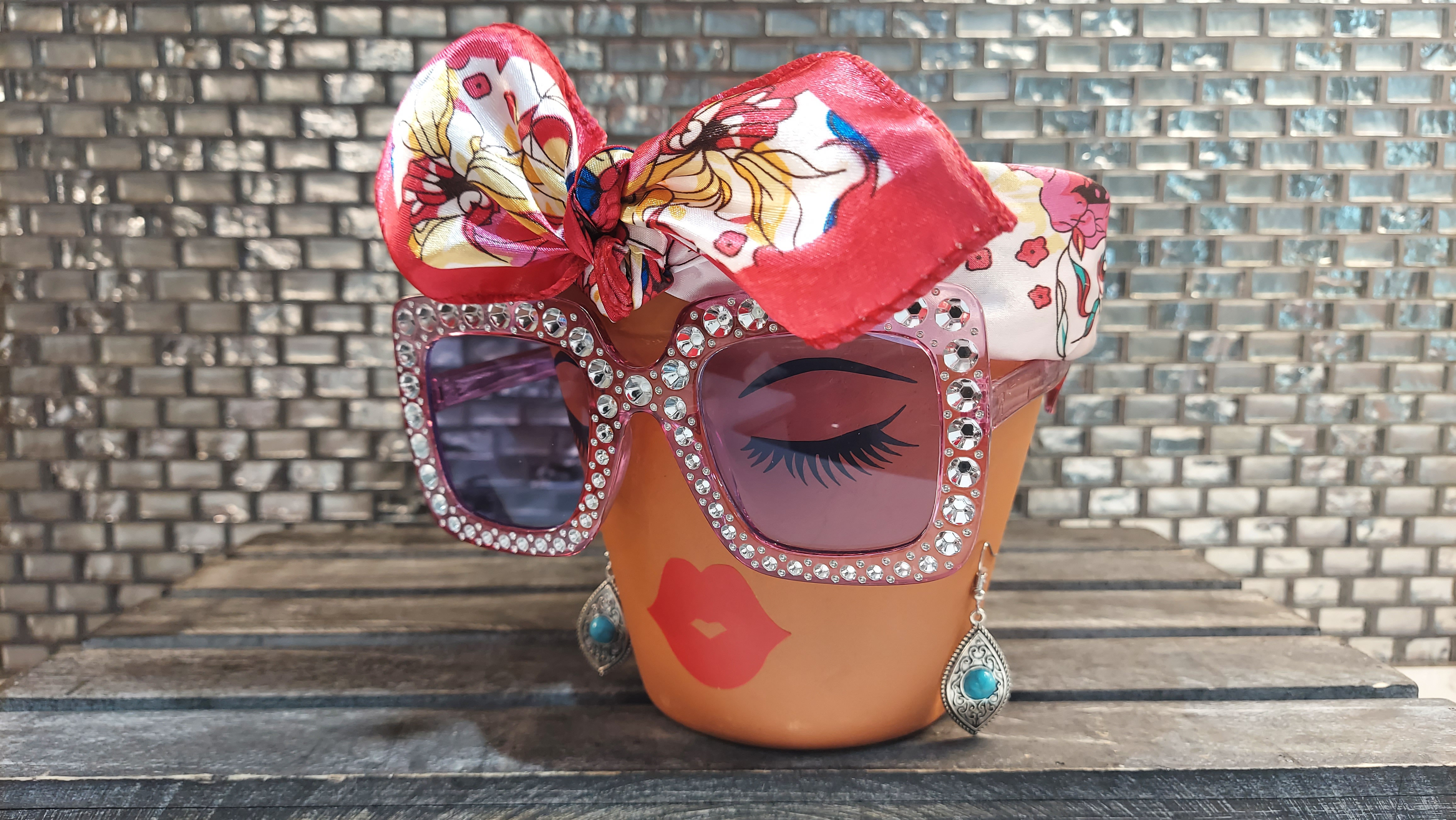 Sassy Soul Sister, Head Face Planter, Planter with Drainage, Planter ...