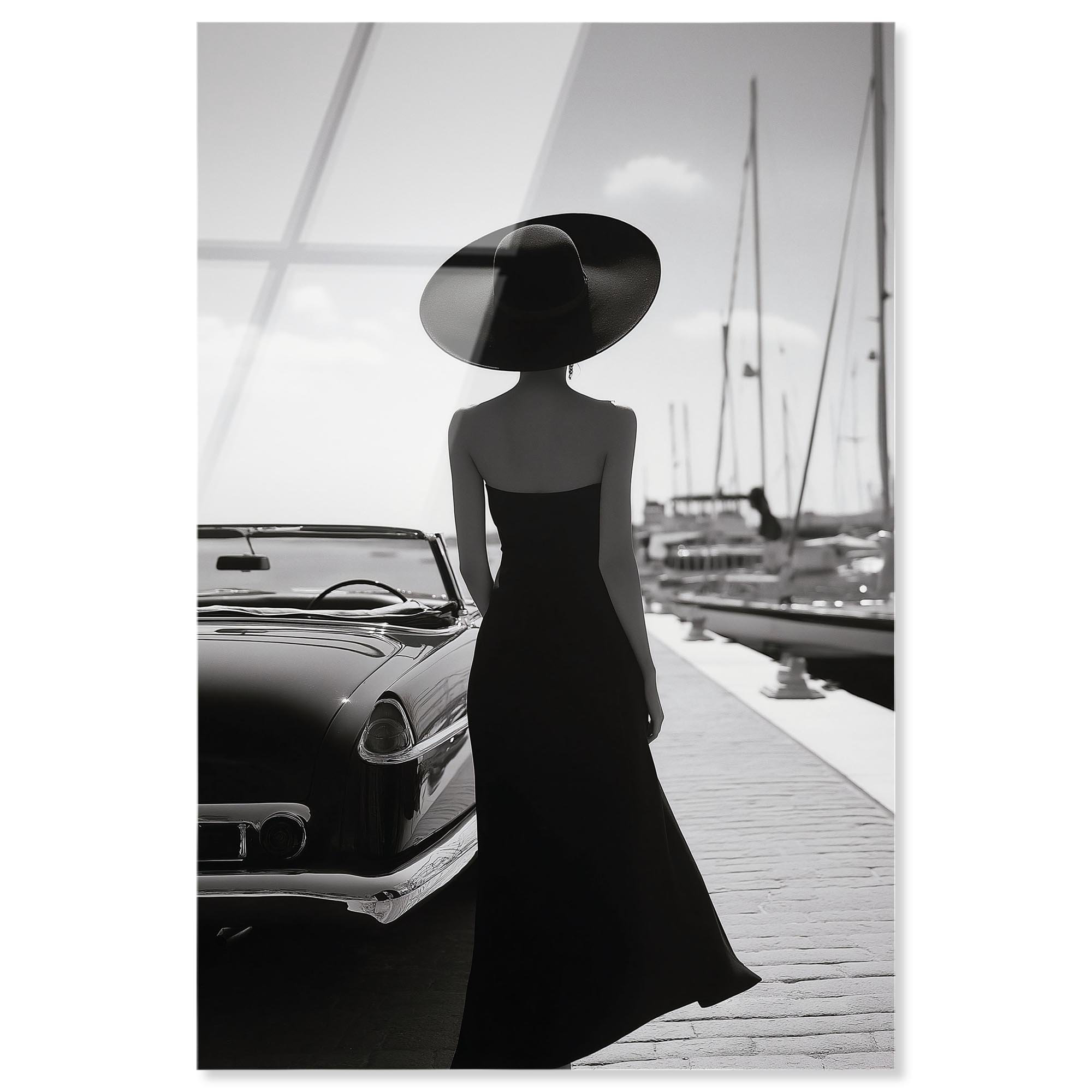 Notori Art Monochrome Muse Acrylic Print Fashion Art Prints by ...