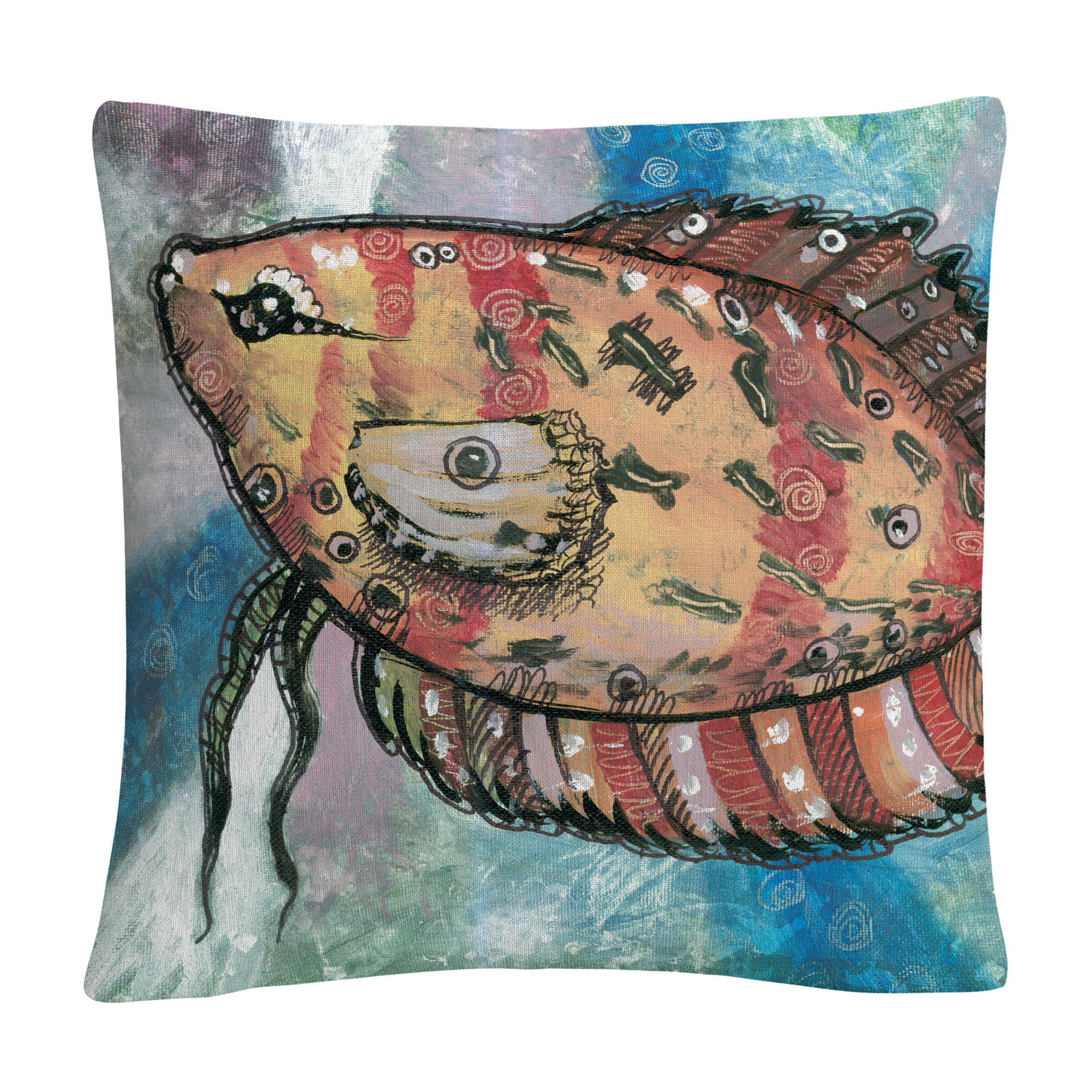 Trademark Art Masters Fine Art Reversible Throw Pillow | Wayfair