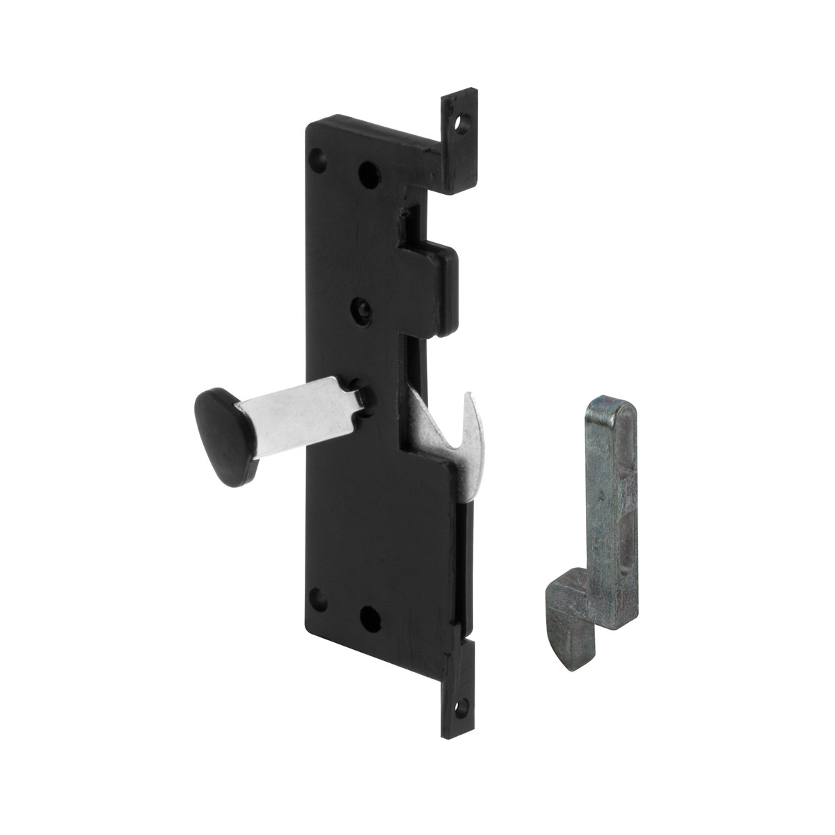 Prime-Line Mortise Style Sliding Screen Door Hook Latch (Single Pack ...