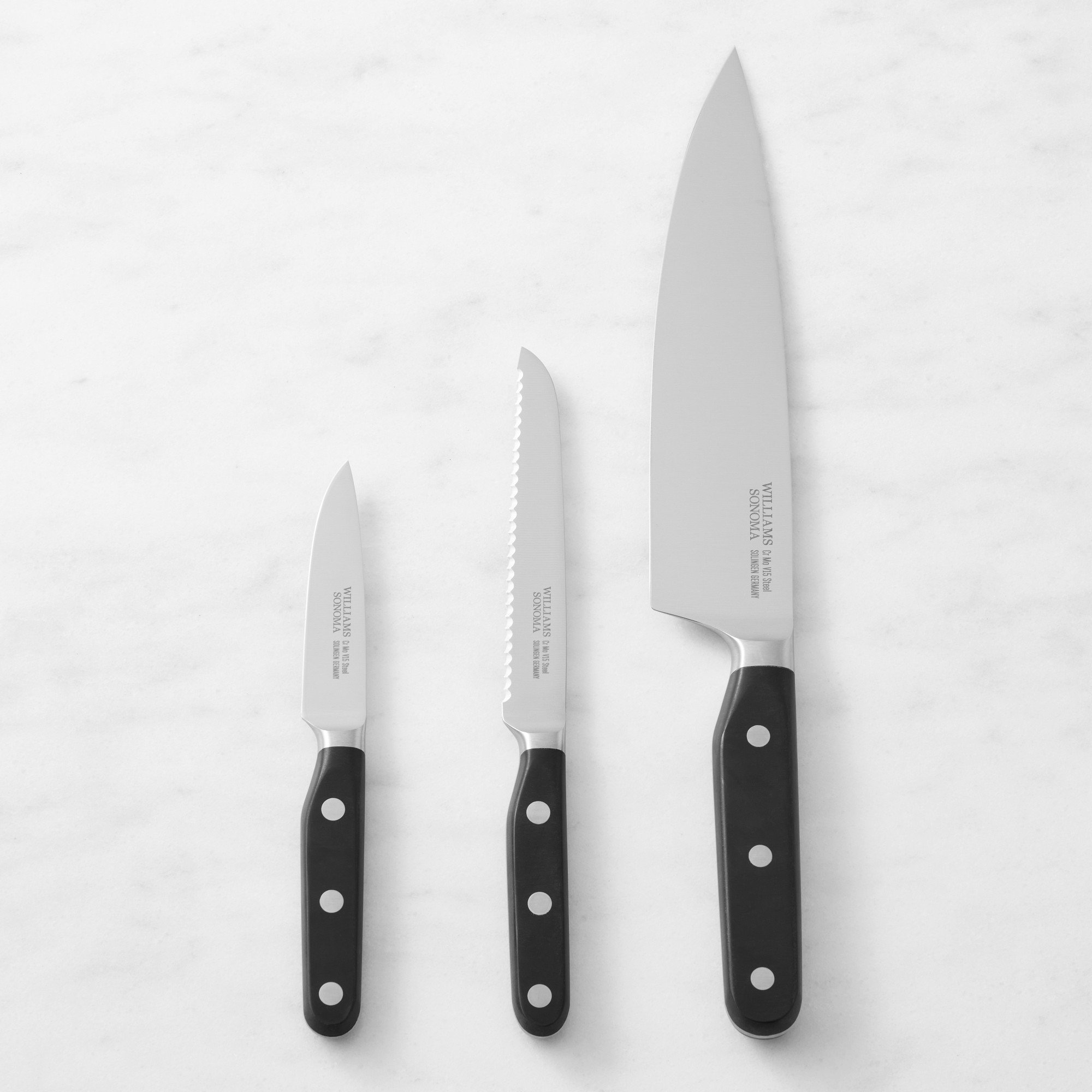 Kitchension Elite Starter Knives, Set Of 3 | Wayfair