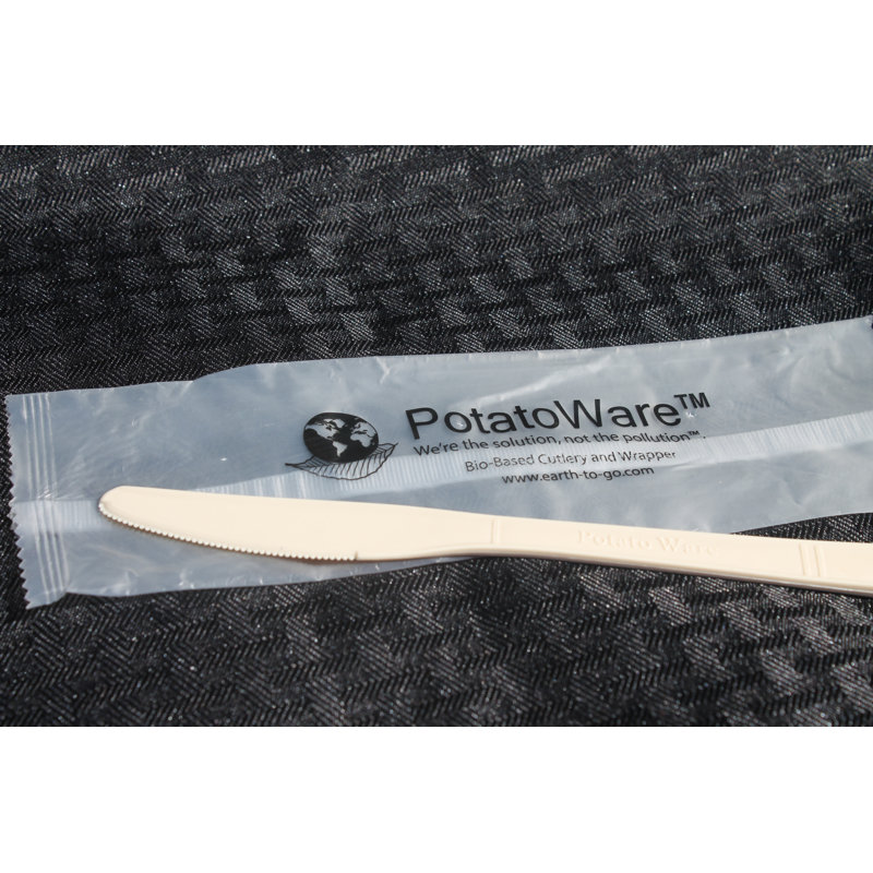 Earth-To-Go PotatoWare™ Individually Wrapped Knife | Wayfair