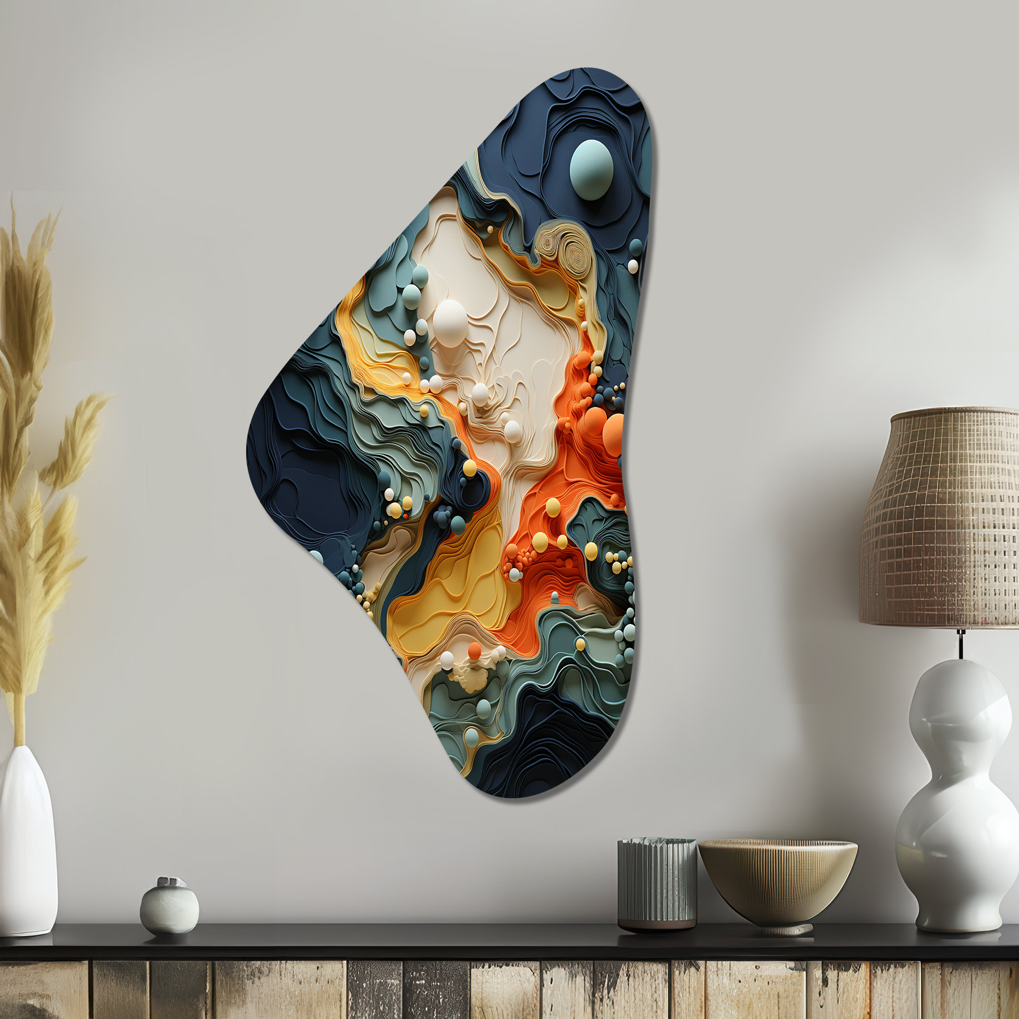 Design Art Bio Morphism Organic Forms II - Bio Morphism Boomerang Shape ...