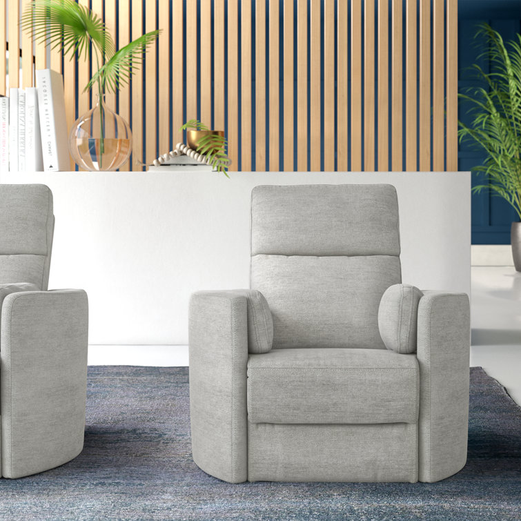 Wade Logan® Carnesha 40" Wide Swivel Standard Recliner & Reviews | Wayfair