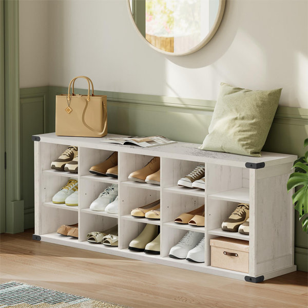 White Shoe Storage & Racks You'll Love | Wayfair