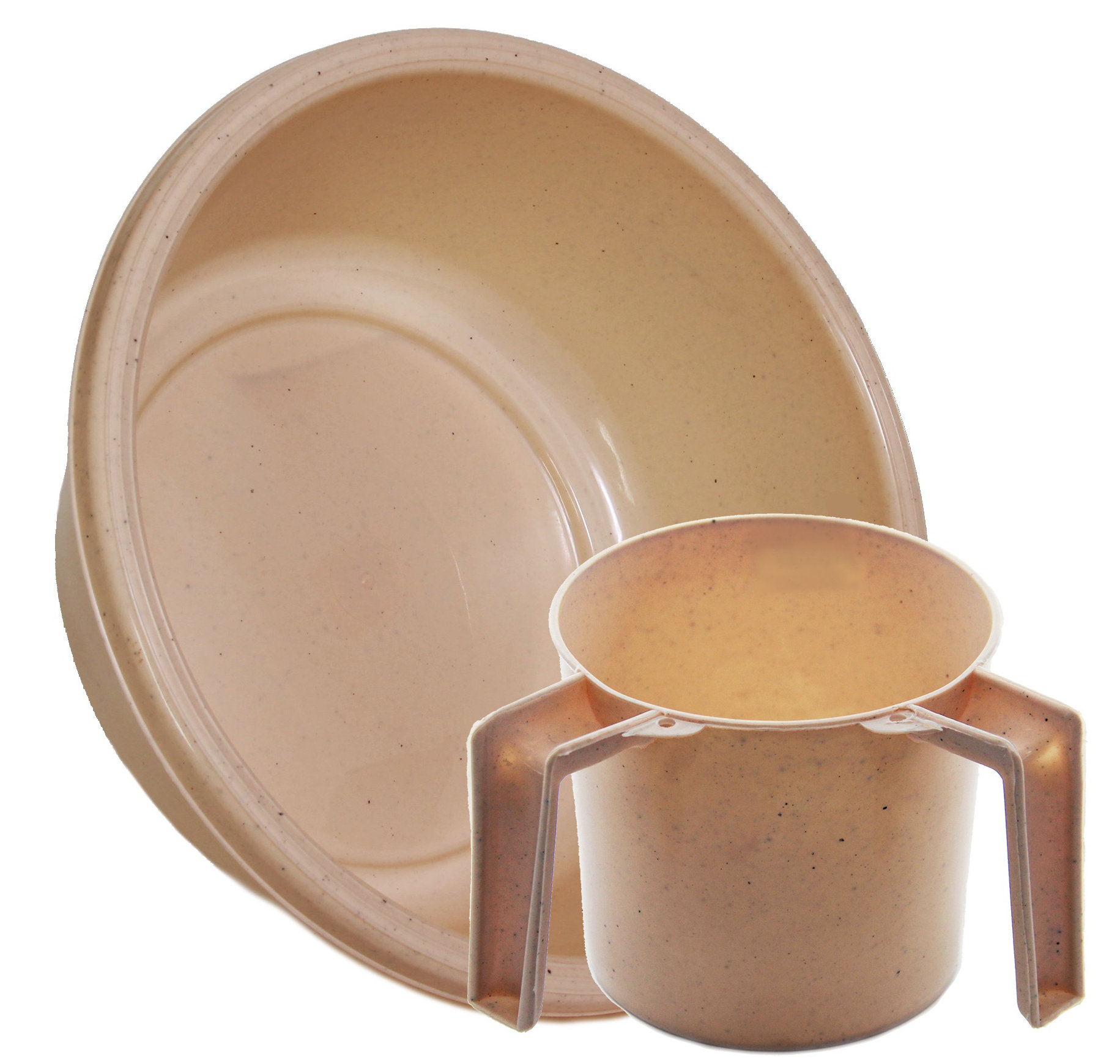 YBM Home Round Wash Cup and Wash Basin Set | Wayfair