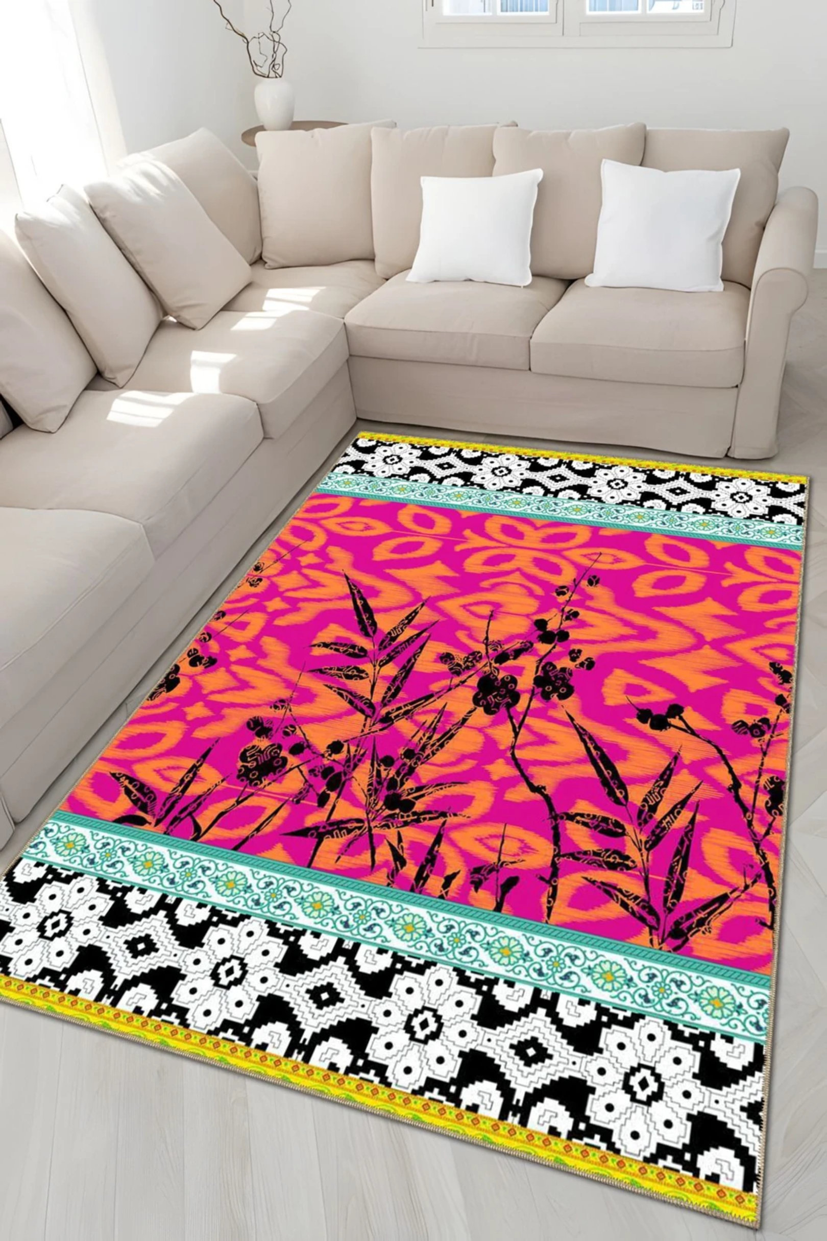 Latitude Run® Mixed Motifs And Floral Patterned Vintage Decorative ...