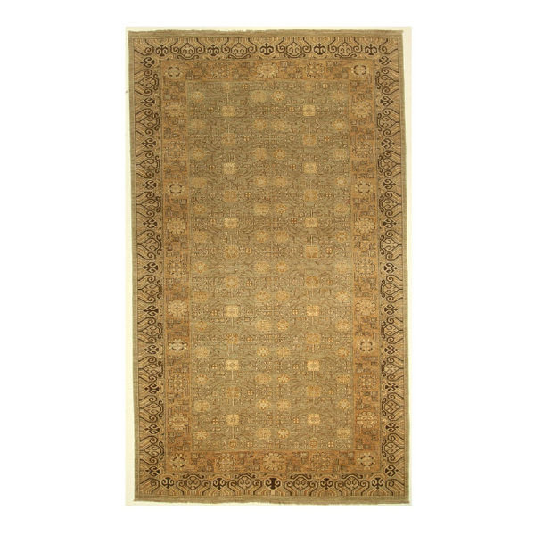 String Matter Hand Knotted Abstract Rug | Wayfair