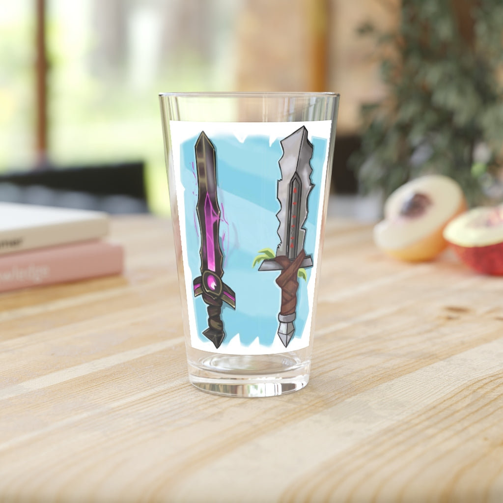 East Urban Home Swords Pint Glass, 16Oz - Wayfair Canada