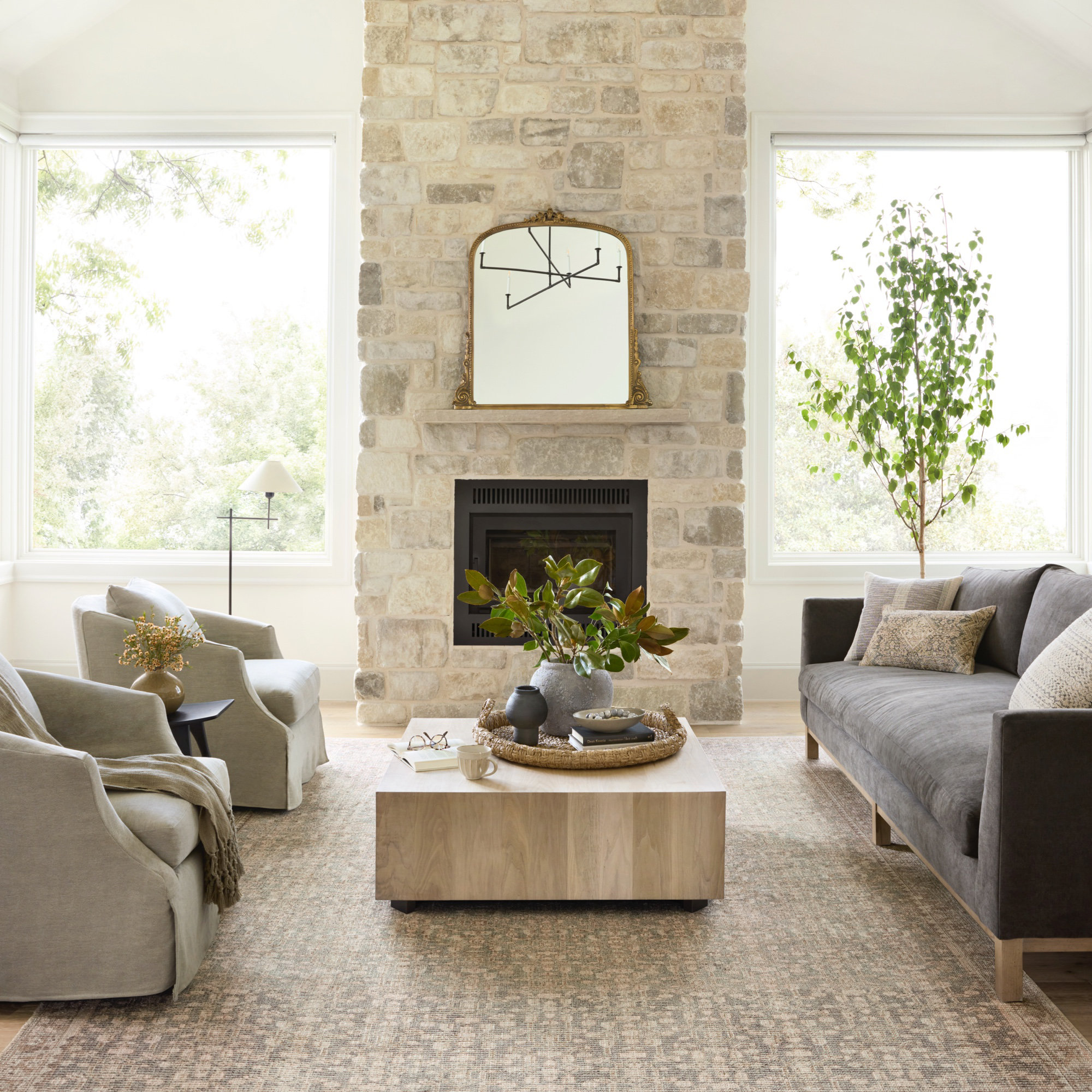 Angela Rose x Loloi Aubrey Sage / Bark Area Rug & Reviews - Wayfair Canada