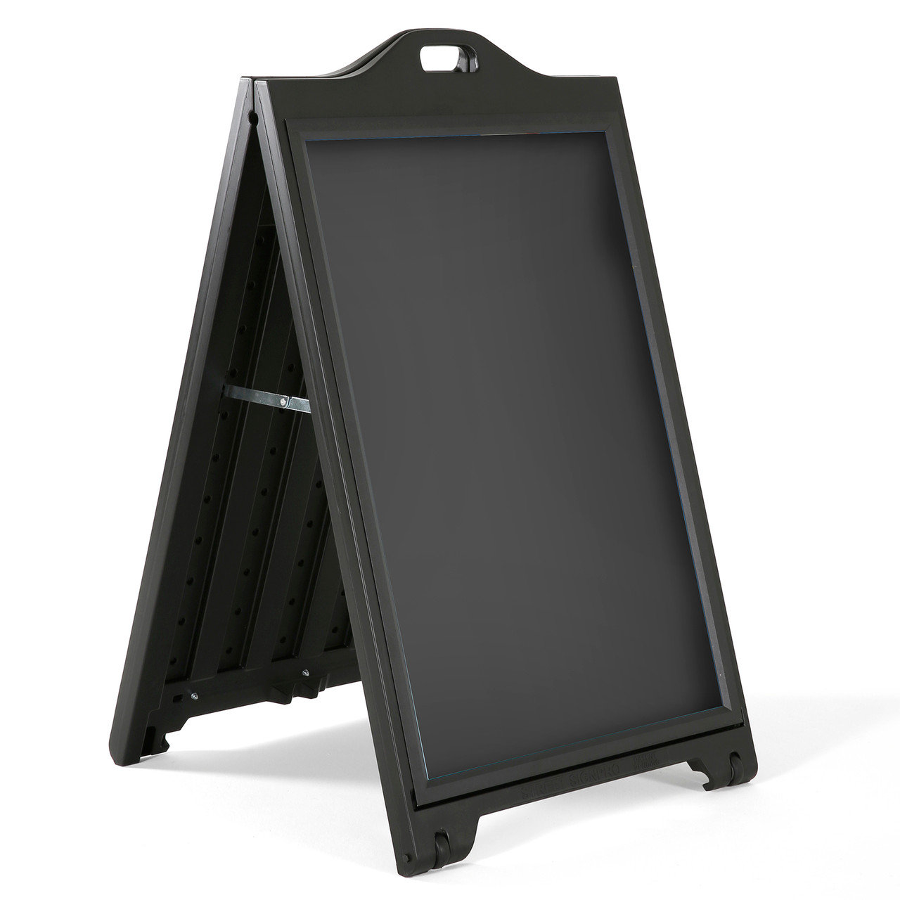Azar Displays Black Double-Sided Sidewalk A-Frame Sign w/ Protective ...