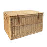 Sansibar Home Shields Extra Large Wicker Storage Trunk Basket with Lid ...