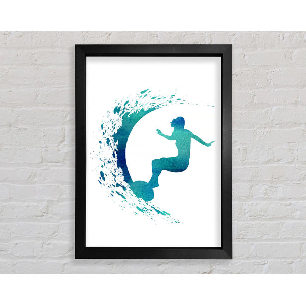 Highland Dunes Surfing the Wave - Single Picture Frame Art Prints ...