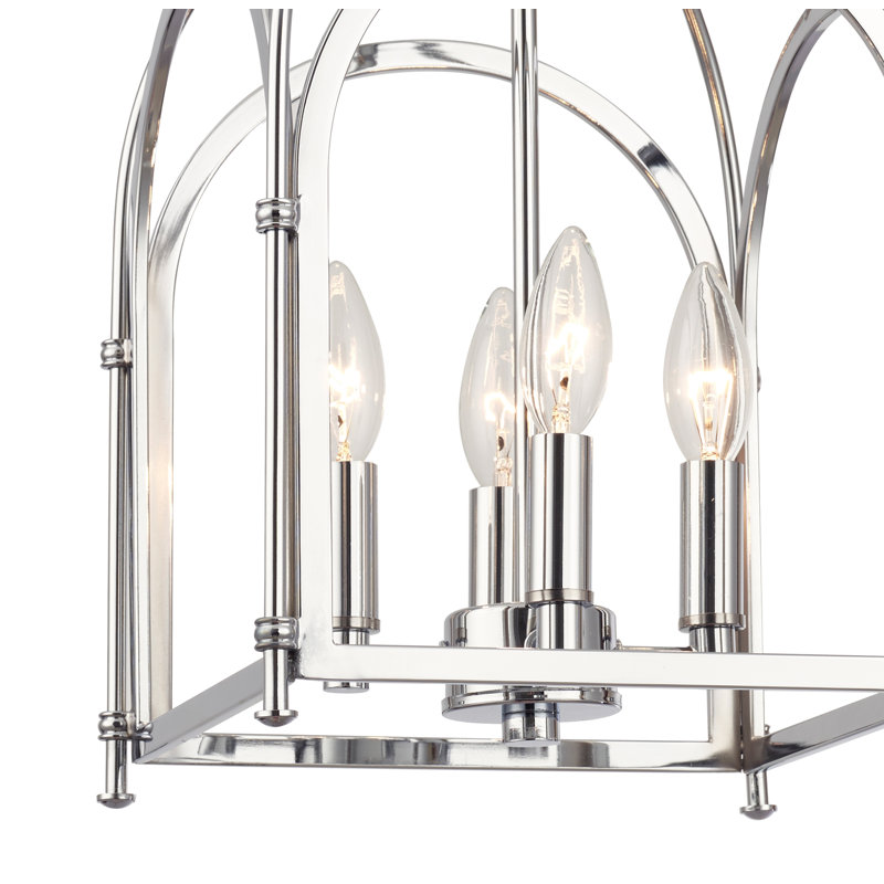 Three Posts™ Luman 4 - Light Polished Chrome Pendant & Reviews | Wayfair