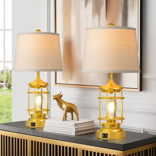 Gold Table Lamps You'll Love | Wayfair