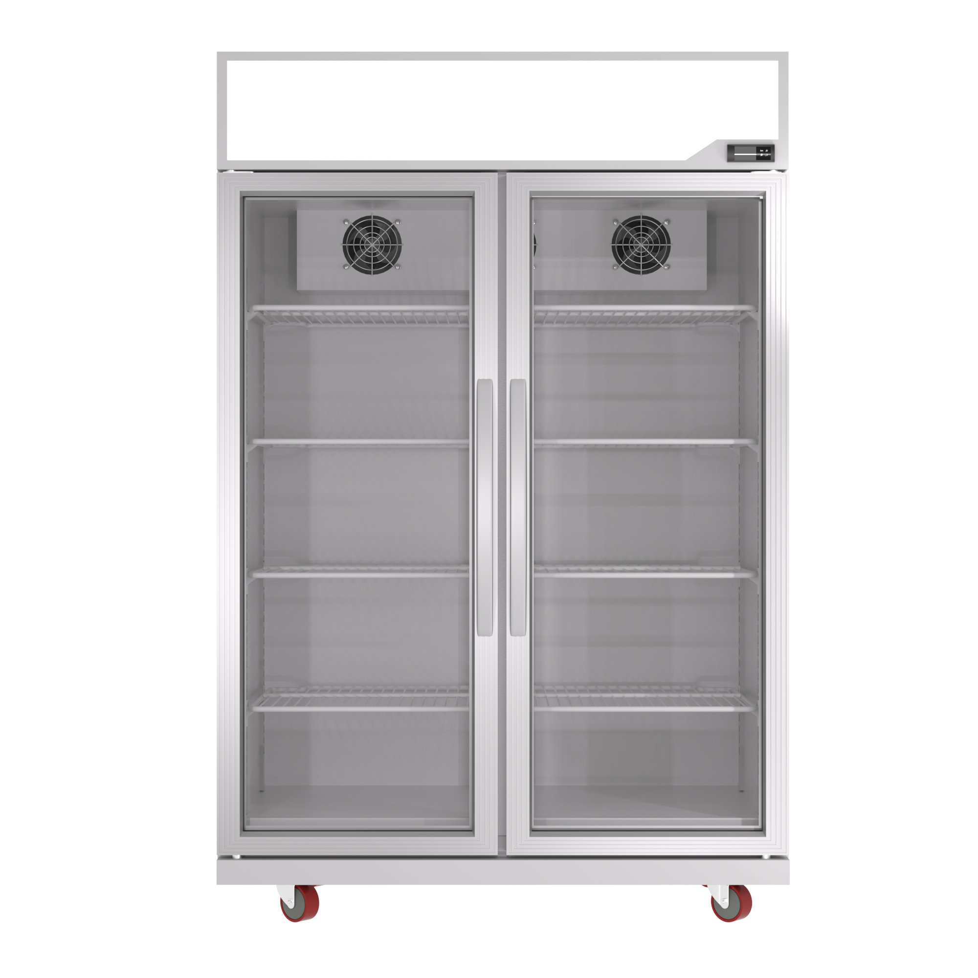 KICHKING 48'' Commercial Merchandising Refrigerator, 38 Cu.ft Display ...