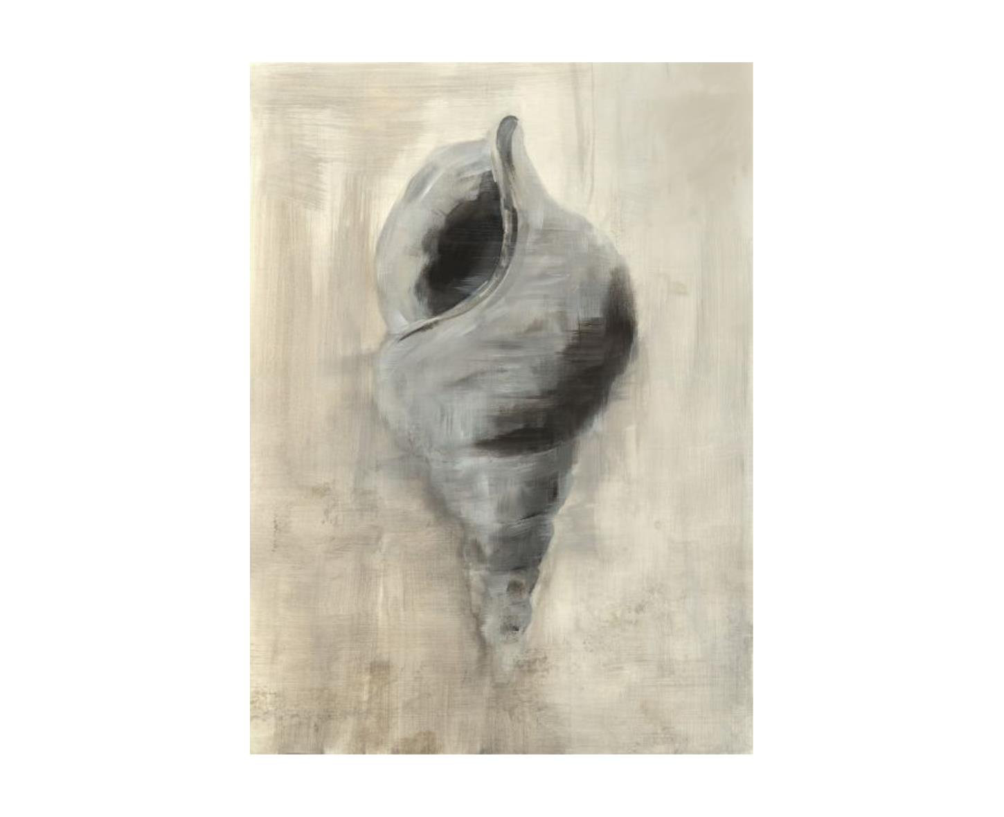 Chelsea Art Studio Seashells in Neutral I by Guseul Park - Painting on ...