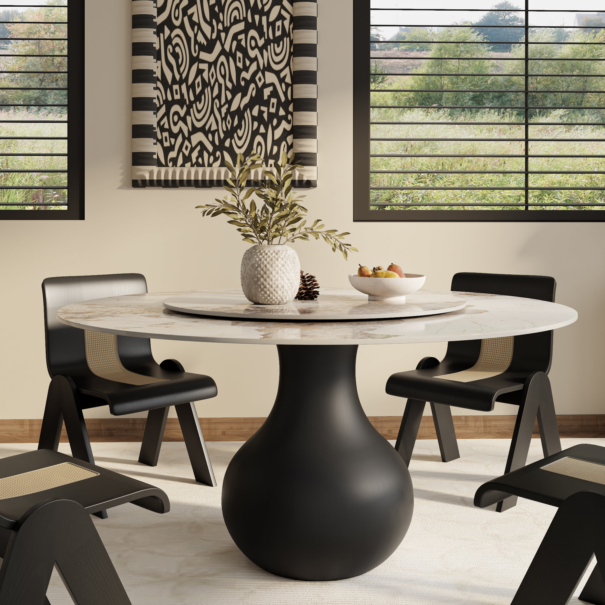 Corrigan Studio Round Dining Kitchen Table - Wayfair Canada
