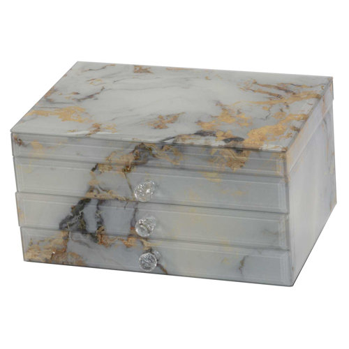 Gold Jewellery Boxes You'll Love | Wayfair.co.uk