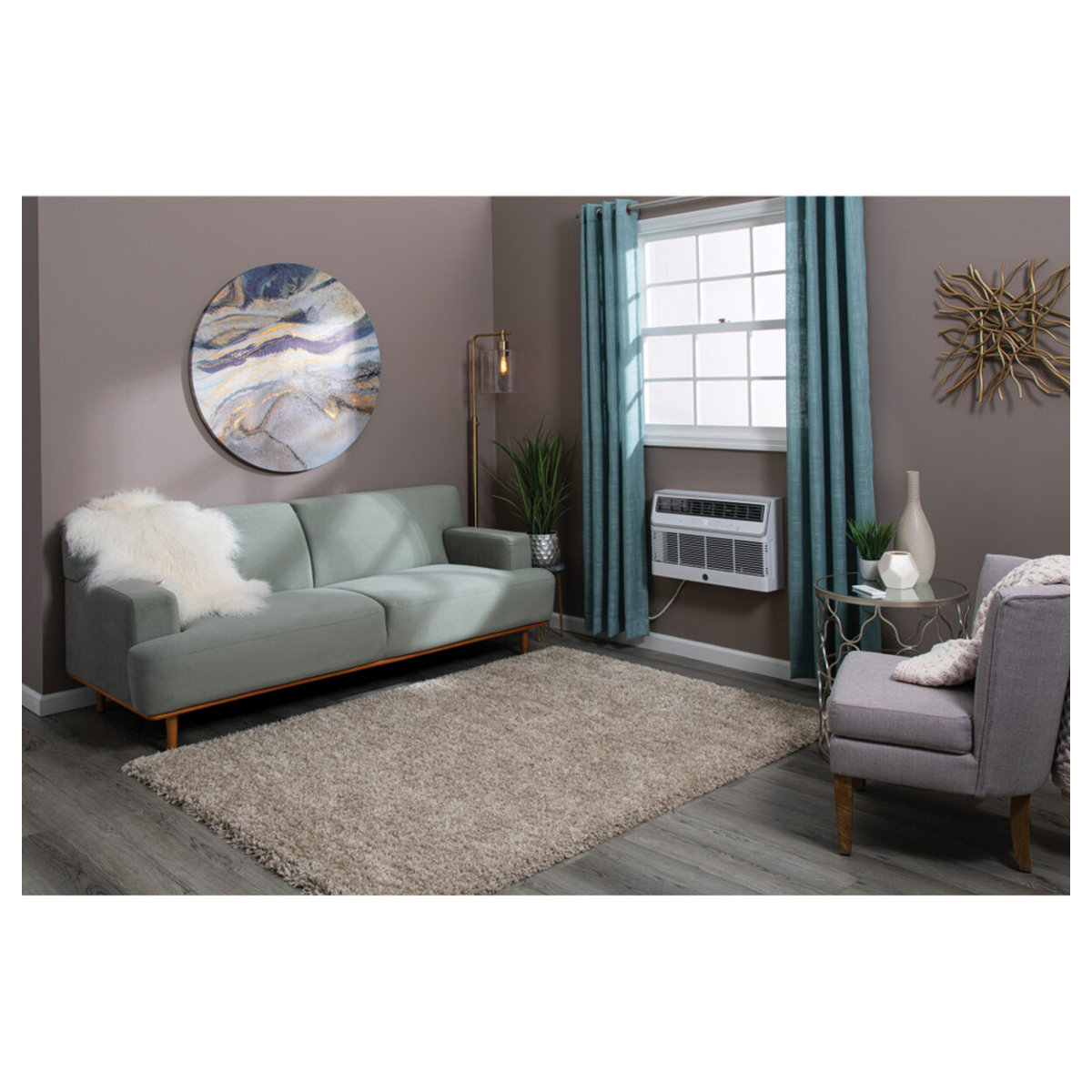 GE Appliances 10000 BTU Wi-Fi Connected Through The Wall Air ...