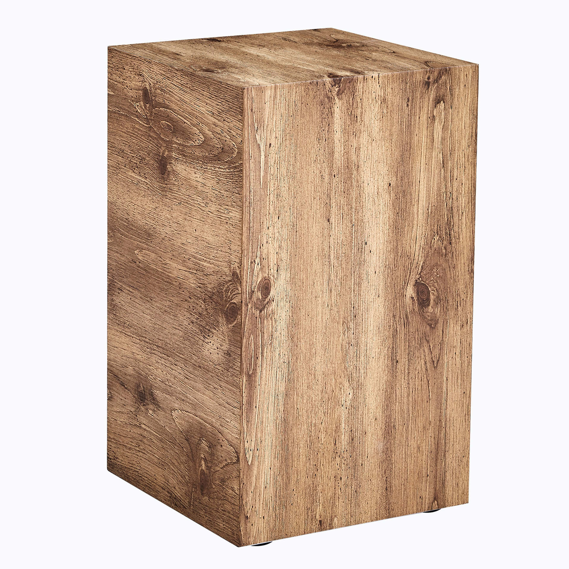 Millwood Pines Round Coffee Table with Manufactured Wood Table Top ...