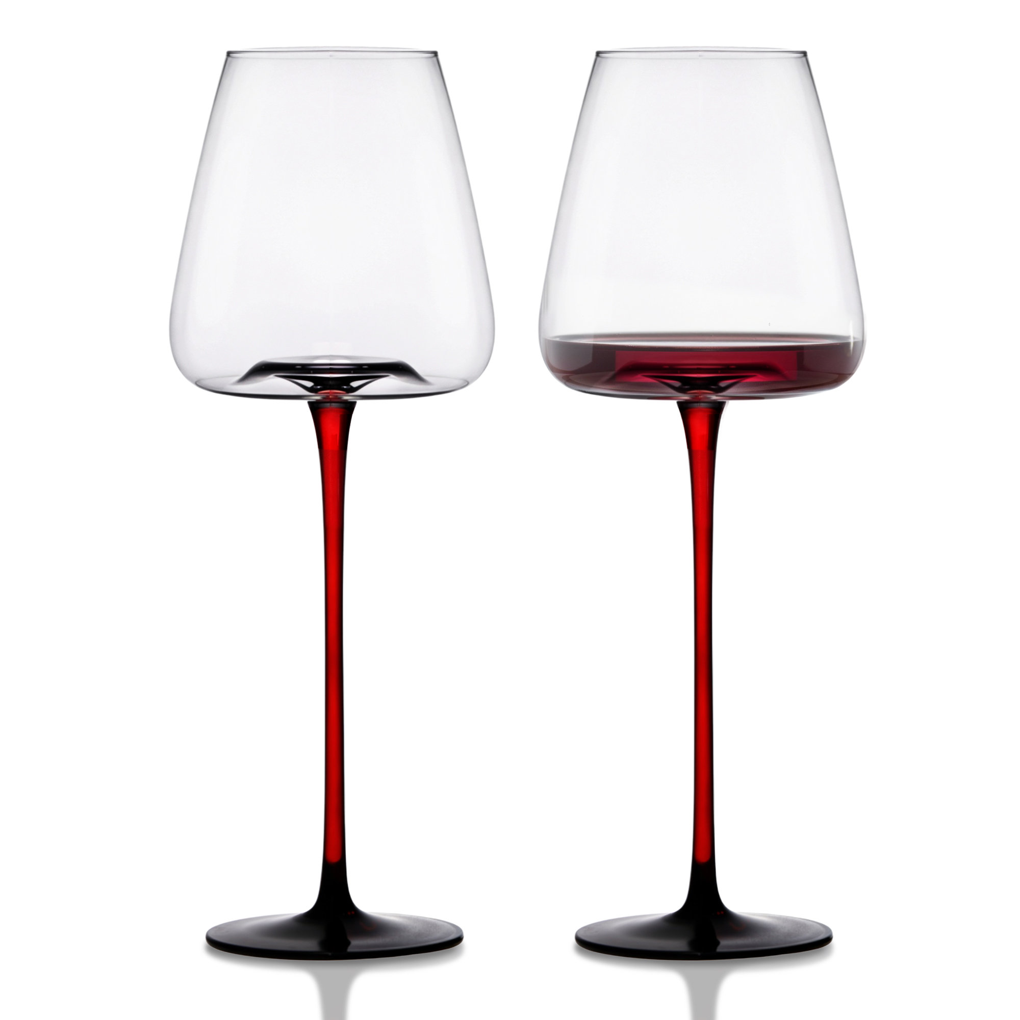 Lemonsoda Concave Wine Glasses 20oz | Wayfair