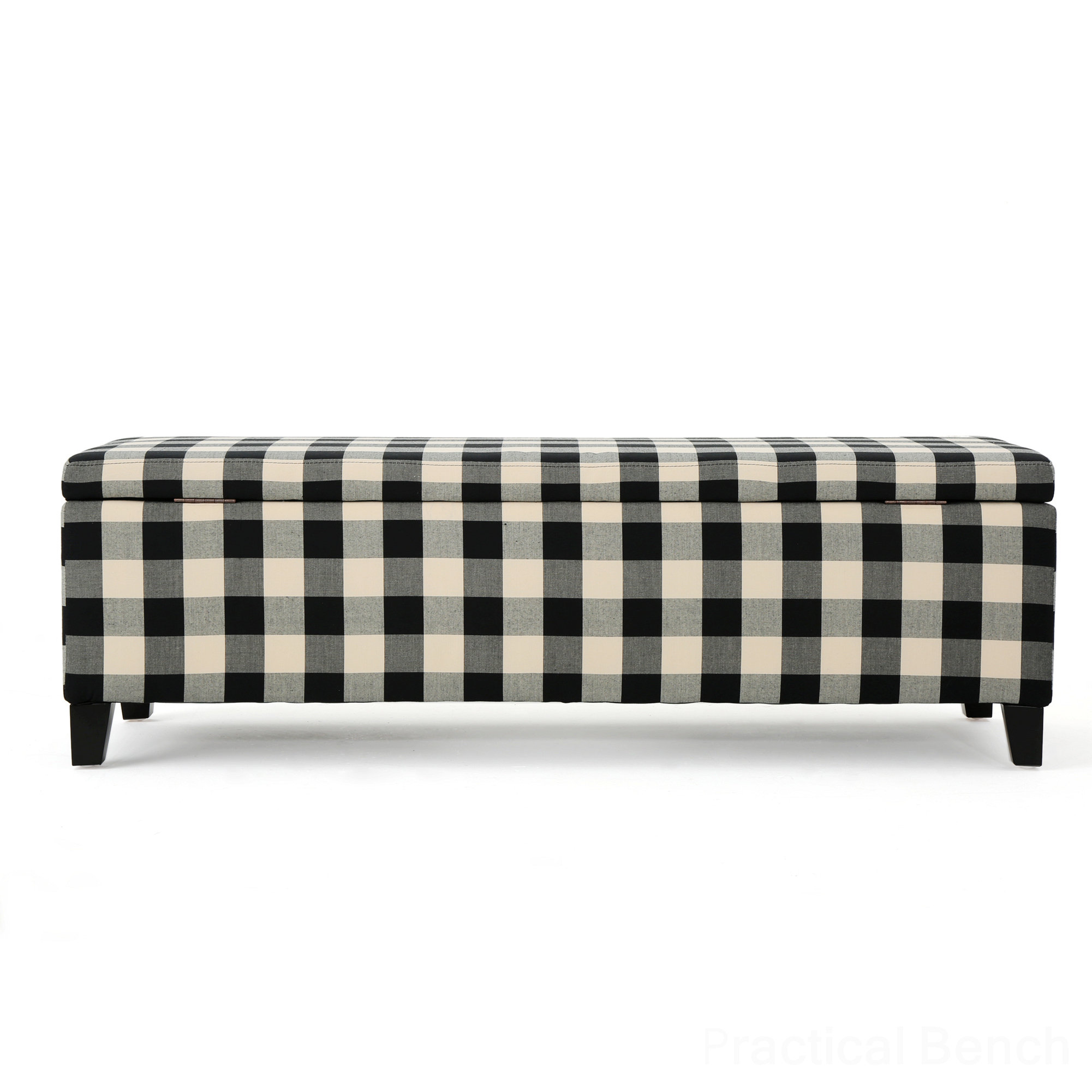 Gracie Oaks Atis Indoor Upholstered Storage Bench, End of Bed Bench ...