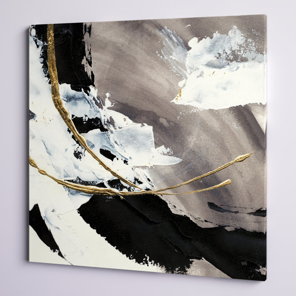 The Twillery Co.® Glam Painted Arcs II - Wrapped Canvas Painting Print ...