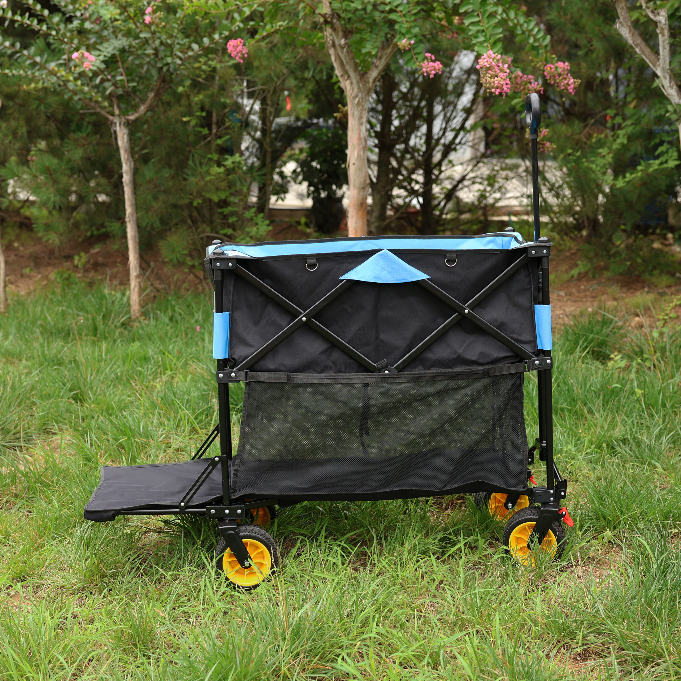 FOSHANZHENGONG Big Large Capacity Folding Cart Extra Long Extender ...