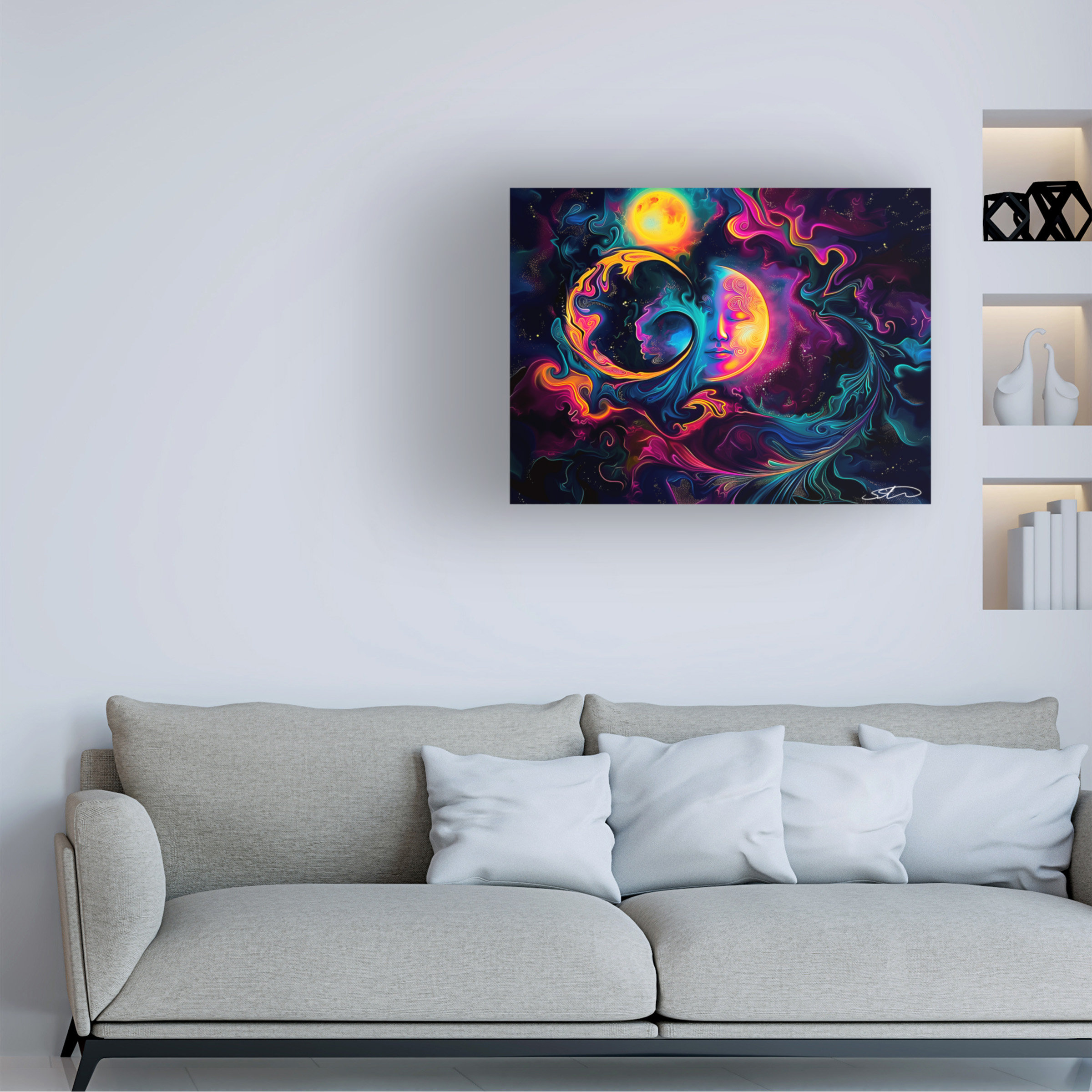 Trademark Fine Art Shawna Stewart Goodnight Canvas Art | Wayfair