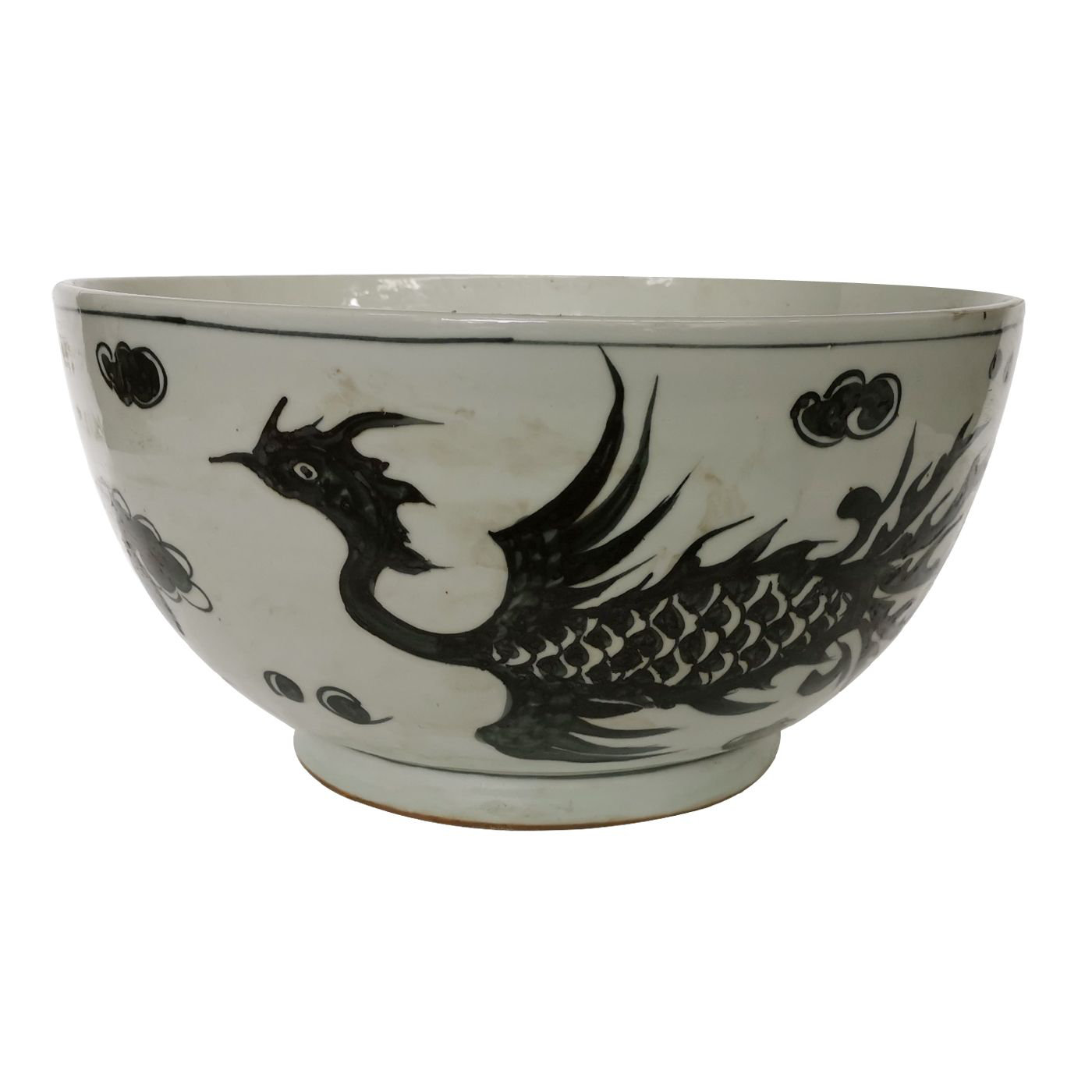 Legend of Asia Porcelain Global Inspired Decorative Bowl in Black | Wayfair