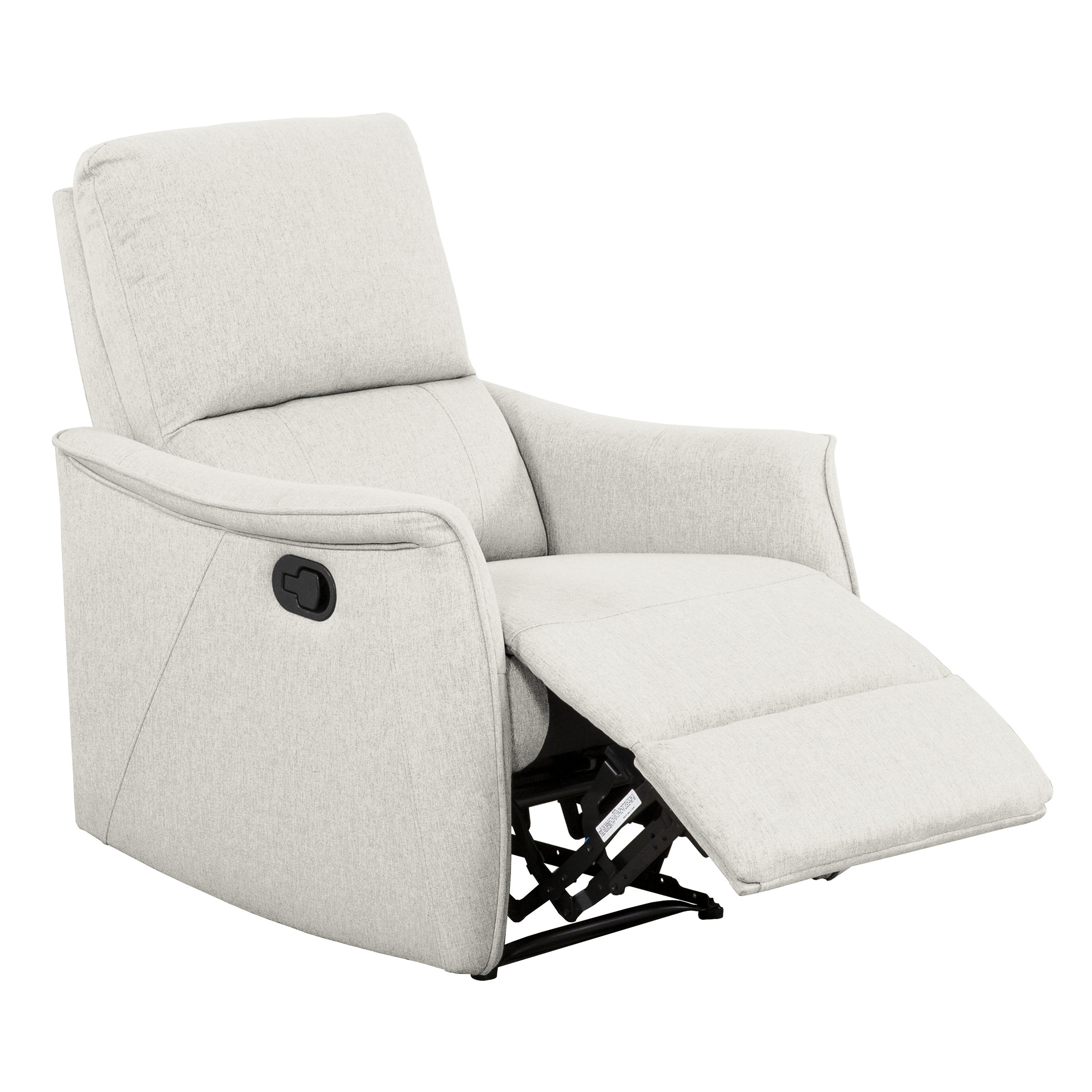 Latitude Run® Cicely Rocker Recliner, Tweed Cream - Wayfair Canada