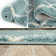 THE RUGS Myshaggy Collection Rugs Moroccan Design in Duck Egg Blue ...