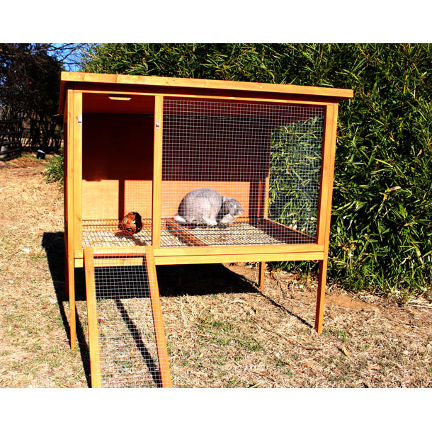 Tucker Murphy Pet™ Averhoff Weather Resistant Rabbit Portable Hutch ...