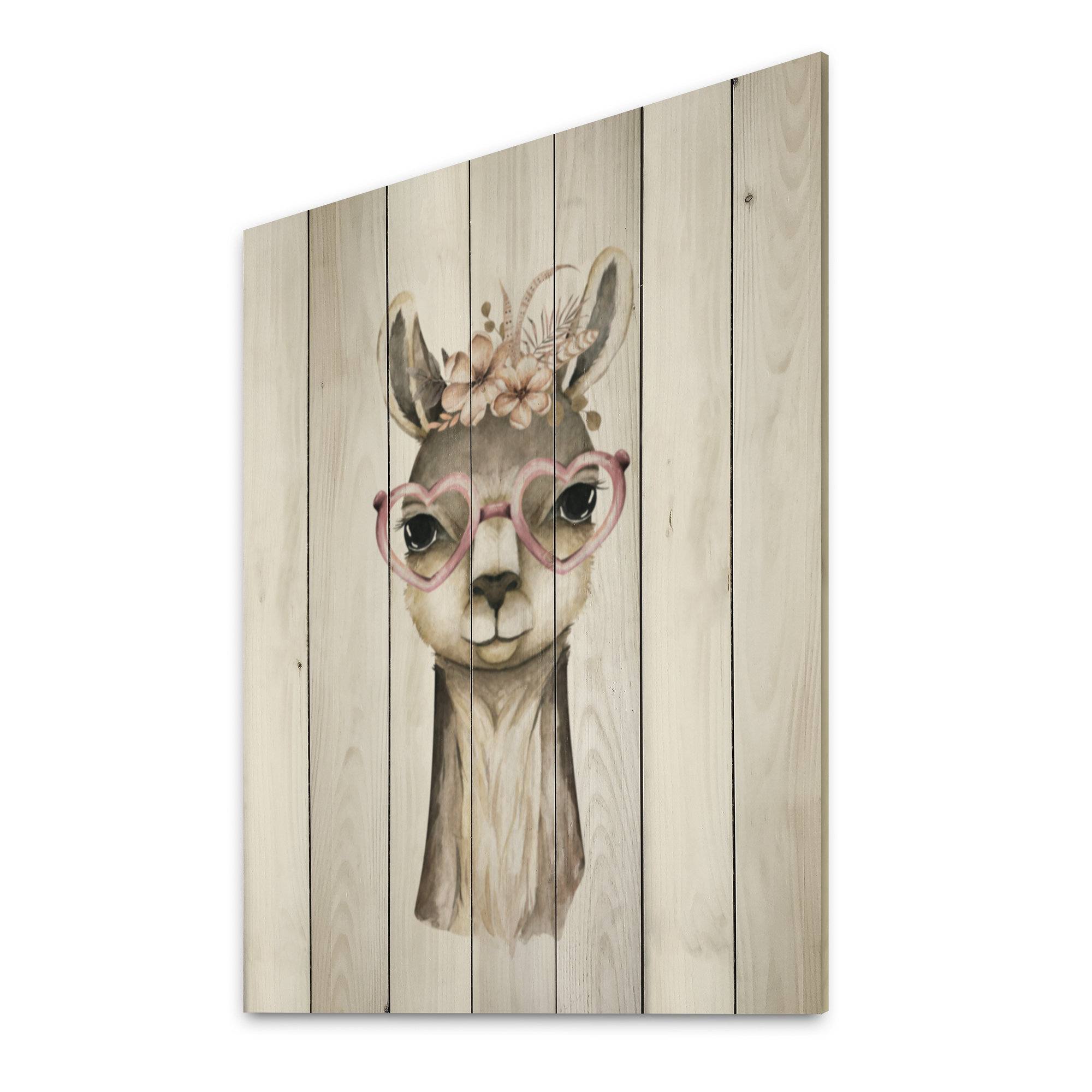 llama head animated