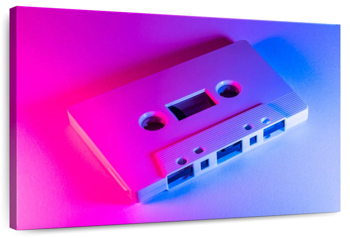 Ebern Designs Abarca Neon Color Cassette Tape | Wayfair