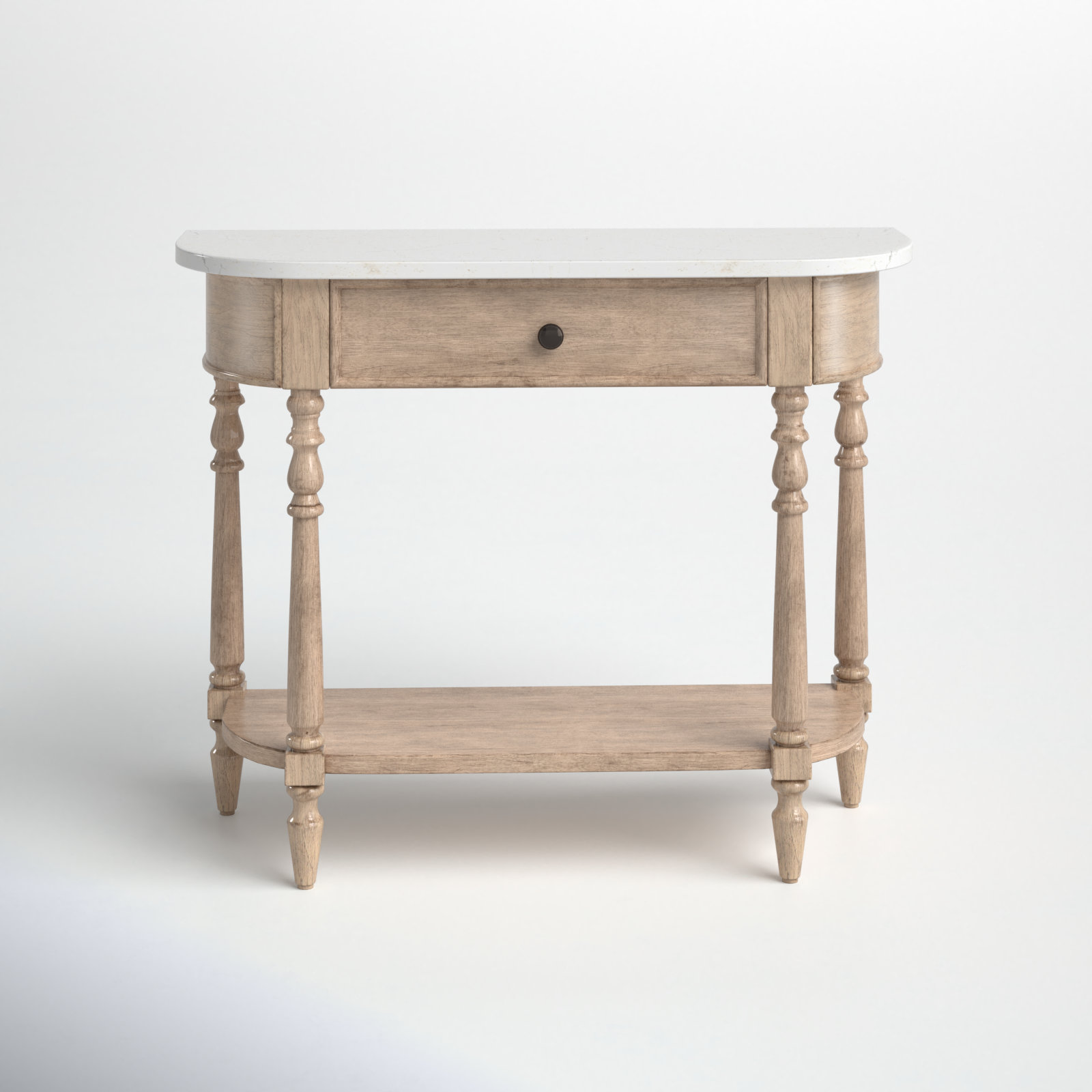 Birch Lane™ Aberdale 40'' Console Table with Marble Top & Reviews ...