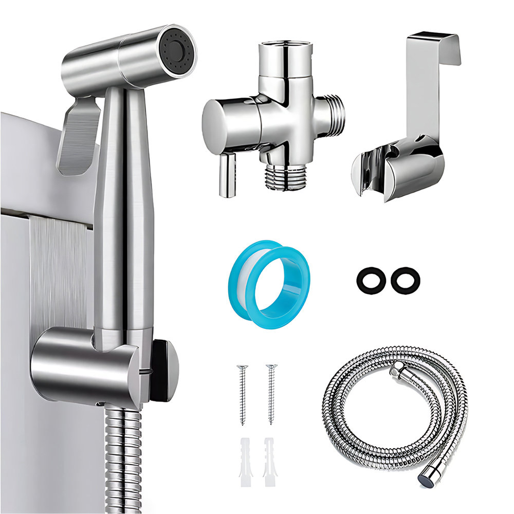 Belfry Bathroom Handheld Toilet Bidet Sprayer Kit | Wayfair.co.uk